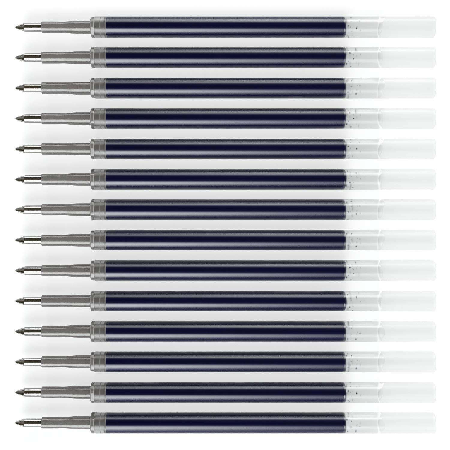 ARTEZA Gel Pen Refills Pack of 50 Blue Roller Ball Gel Ink Pen Refills, Quick-Drying, Nontoxic, Fine Point