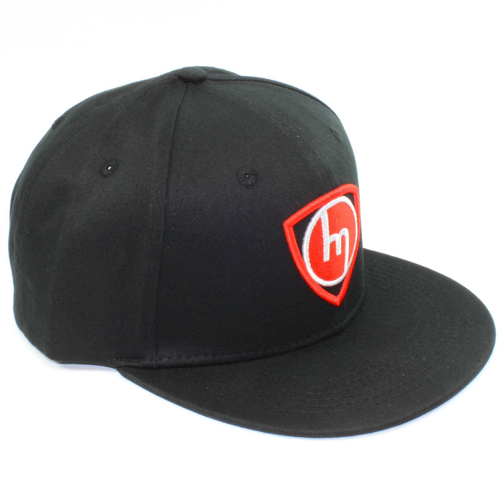 Old School M Rotor - Baseball Cap - Flat Brim Hat (Red) Rotary Engine Wankel Fans!