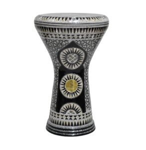 17 inches drum darbuka tabla doumbek mother of pearl gawharet el fan musical instrument egyptian handmade