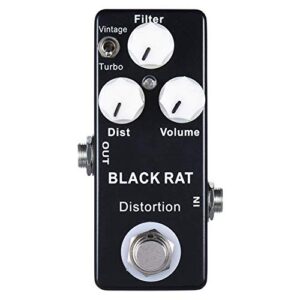 alician mosky rat distortion mini guitar effect pedal