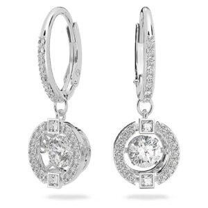 Swarovski Sparkling Dance Pierced Earrings Cz White One Size