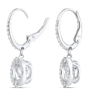 Swarovski Sparkling Dance Pierced Earrings Cz White One Size