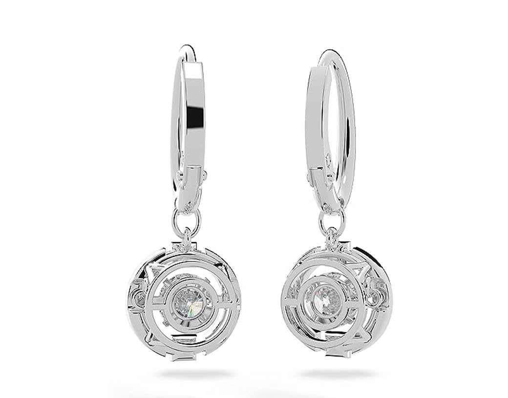 Swarovski Sparkling Dance Pierced Earrings Cz White One Size