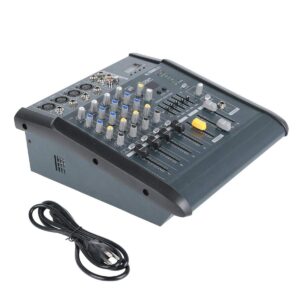 TC-Home Power Mixer Professional 4 Channel with USB Bluetooth 180W RMS 110V