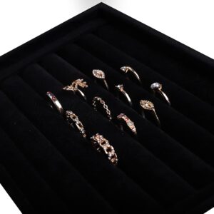 BERYUAN Trendy Gold Mid Finger Rings for Women Rings Set Eye Knuckle Rings for Women Jewelry Rings Size 3.5,4,4.5,5,5.5,6,6.5