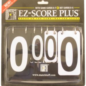 Match Tuff EZ Score Plus Over The Net Tennis Score Keeper - Number of Games and Number of Sets