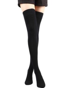 satinior 1 pair non slip over knee socks thigh high socks long boot stocking, 27.6 inch/ 70 cm