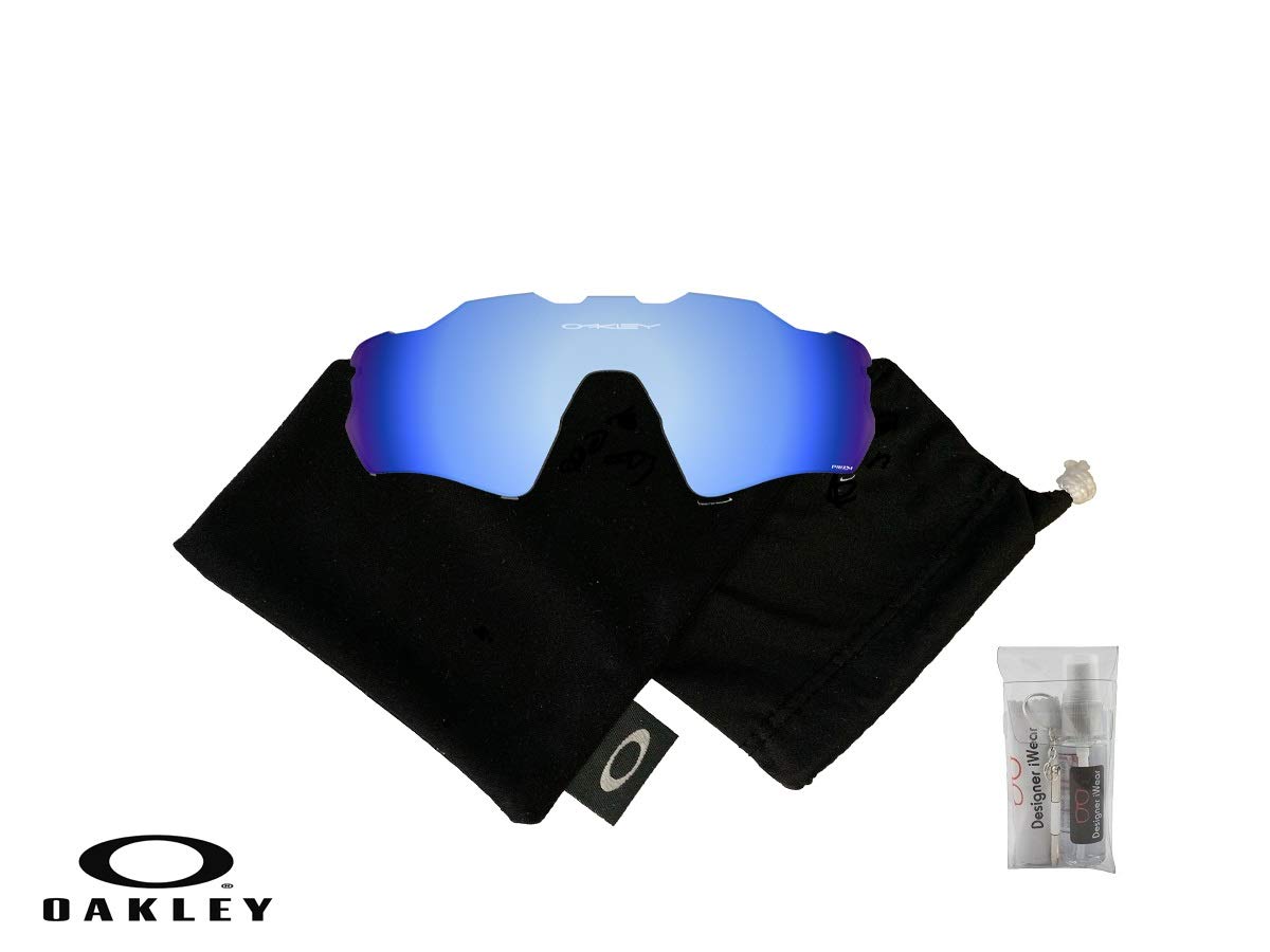 Oakley Original Radar EV Path OO9208 PRIZM Deep Water Polarized Replacement Lenses For Men For Women+BUNDLE Microfiber Cloth Bag