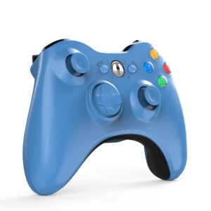 Wireless Controller for Xbox 360, Astarry 2.4GHZ Game Controller Gamepad Joystick for Xbox & Slim 360 PC Windows 7, 8, 10(Blue)