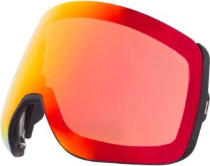 smith 4d mag snow goggles replacement lens (chromapop everyday red mirror)