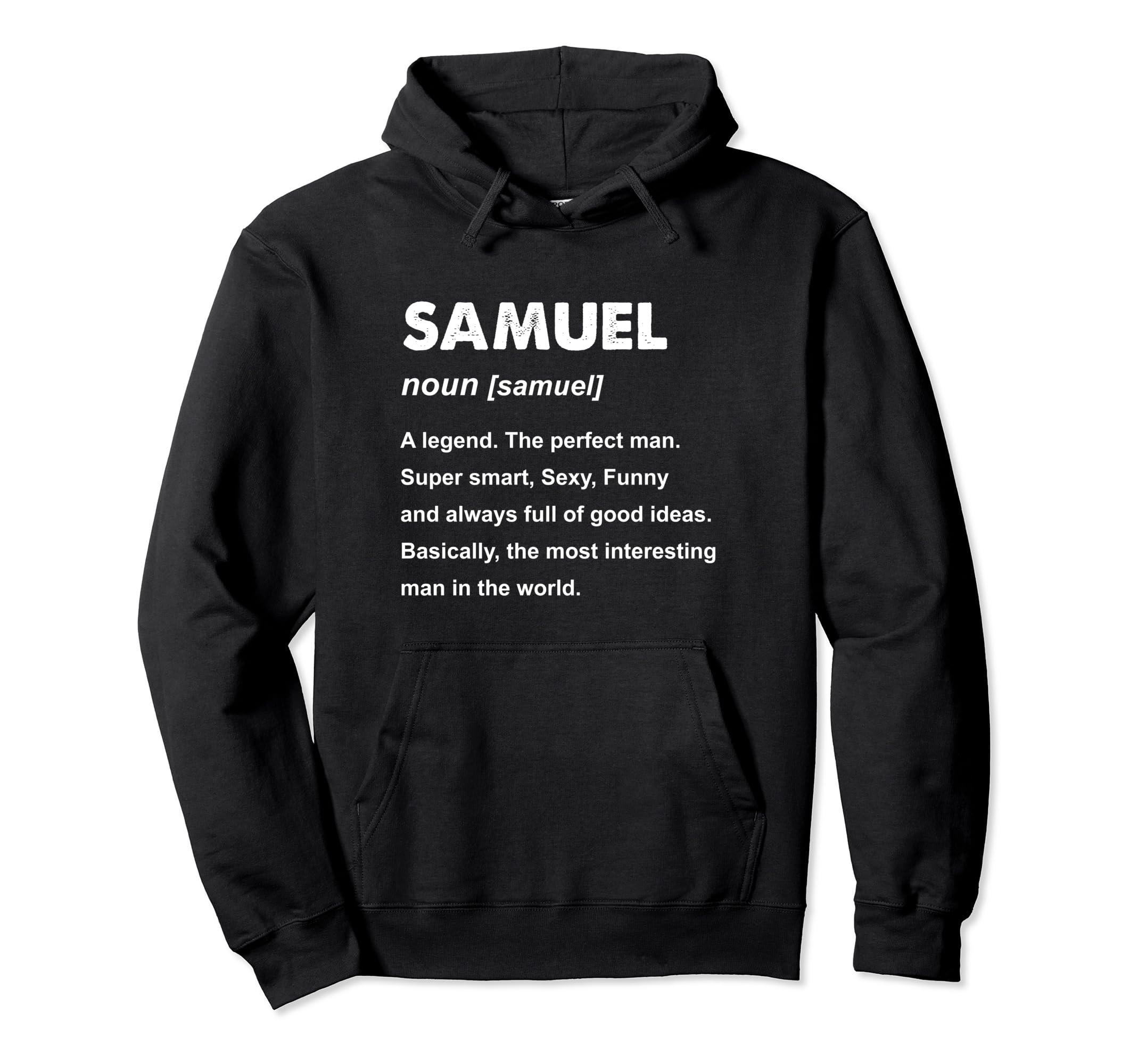 Samuel Name Pullover Hoodie