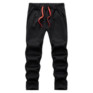 WOCACHI Mens Patchwork Tracksuit Xmas Black Red White Color Block Hooded Sweatshirt Drawstring Sweatpants Sets Zipper Jackets Sports Suit 2022 Outdoor Under 20 2PCS Sets