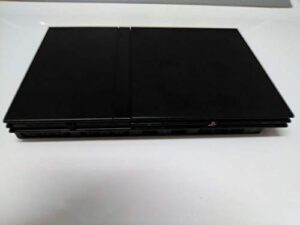 replacement playstation 2 slim console only - black - no cables or accessories (renewed)