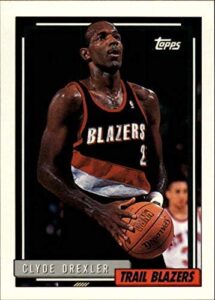 1992-93 topps #354 clyde drexler nba basketball trading card