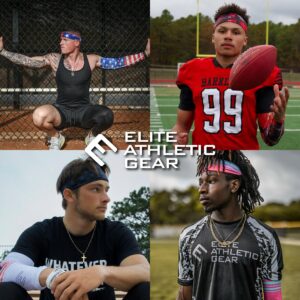 Elite Athletic Gear Unisex Headband/Sweatband. Multiple Designs! Sports, Fitness, Working Out, Yoga. (God's Plan)