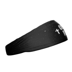 Elite Athletic Gear Unisex Headband/Sweatband. Multiple Designs! Sports, Fitness, Working Out, Yoga. (God's Plan)