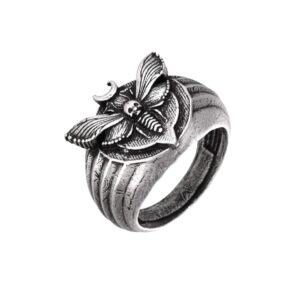 sanlan death's head hawkmoth moth ring (8)