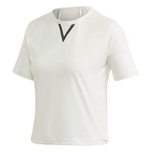 adidas female tee, off white,m