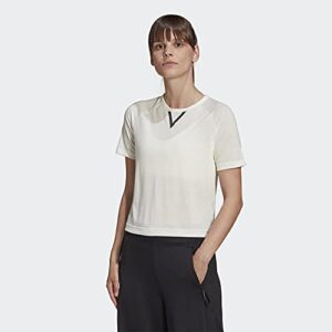 adidas Female Tee, Off White,M