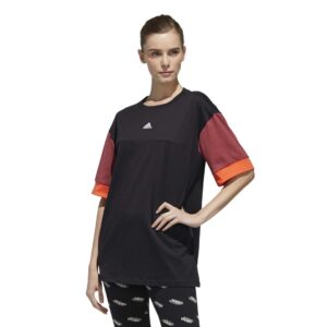 adidas womens new authentic tee black small