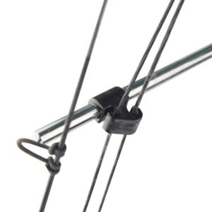 SHARROW Bowstring Splitter Rod Bow String Stop Vibration Rod with Archery Cable Slide for Compound Bow