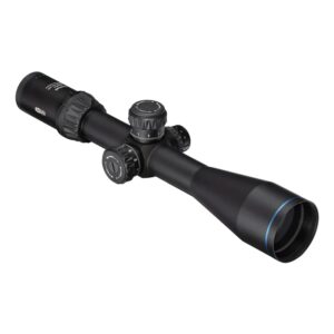 meopta optika6 5-30x56 ffp durable versatile compact adjustable hydrophobic 34 mm tube hunting gun scope with illuminated mrad 1 rd crosshair reticle