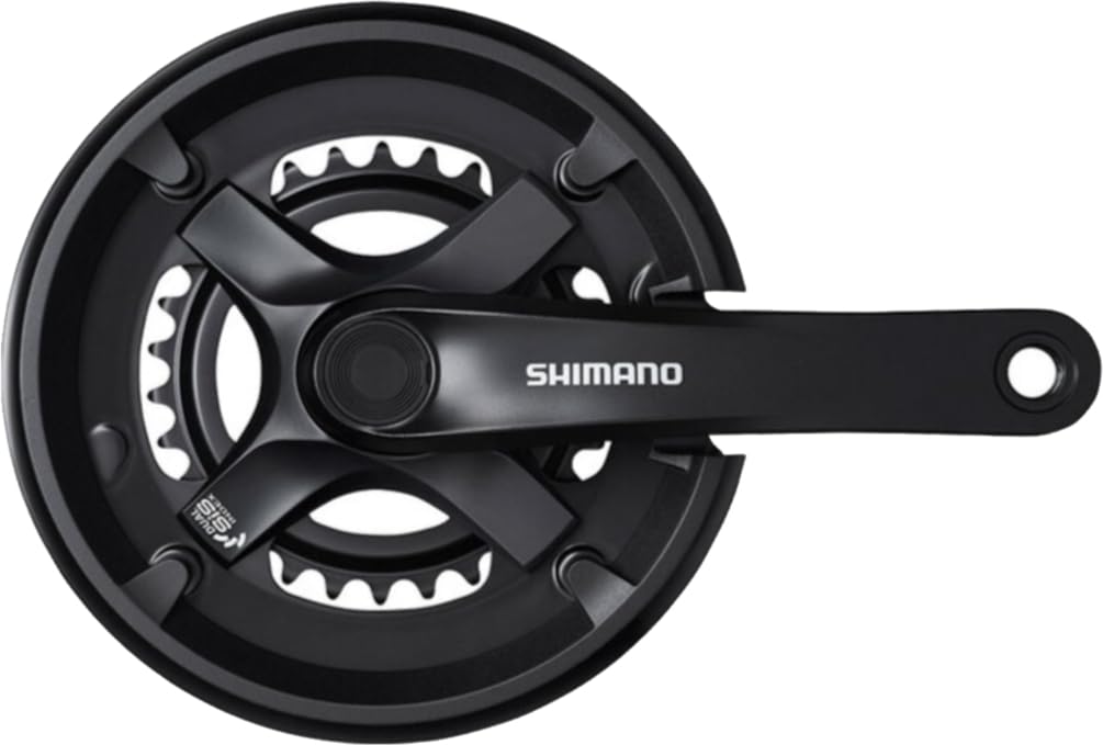 SHIMANO FC-TY501-2 CRANKSET 7/8-SPEED 175mm 46-30T BLACK