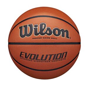 wilson evolution official size game basketball