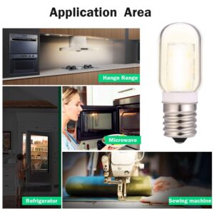 LED Microwave Refrigerator Range Hood Over Stove Appliance Replacement 8206232A E17 Intermediate Base 40W Incandescent Light Bulb 120V 3W 360lm dimmable warmwhite 3000K Pack of 4¡­