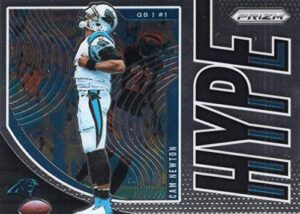 2019 prizm hype #2 cam newton panthers football