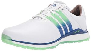 adidas mens eg4871 golf shoe, ftwr white/ teal royal blue/ glory mint, 10 us