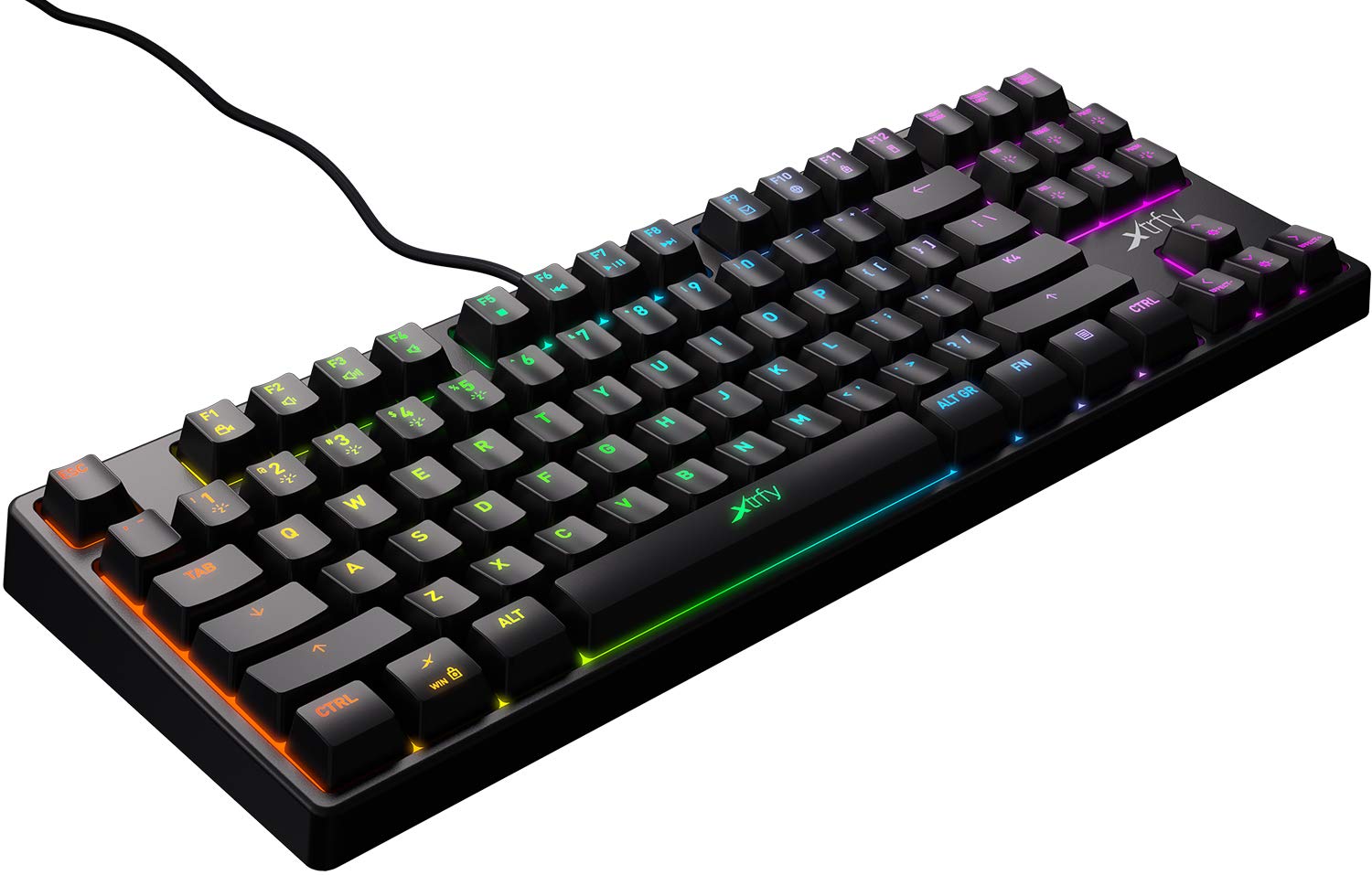 K4 RGB Tenkeyless, Mechanical gaming keyboard with RGB, US