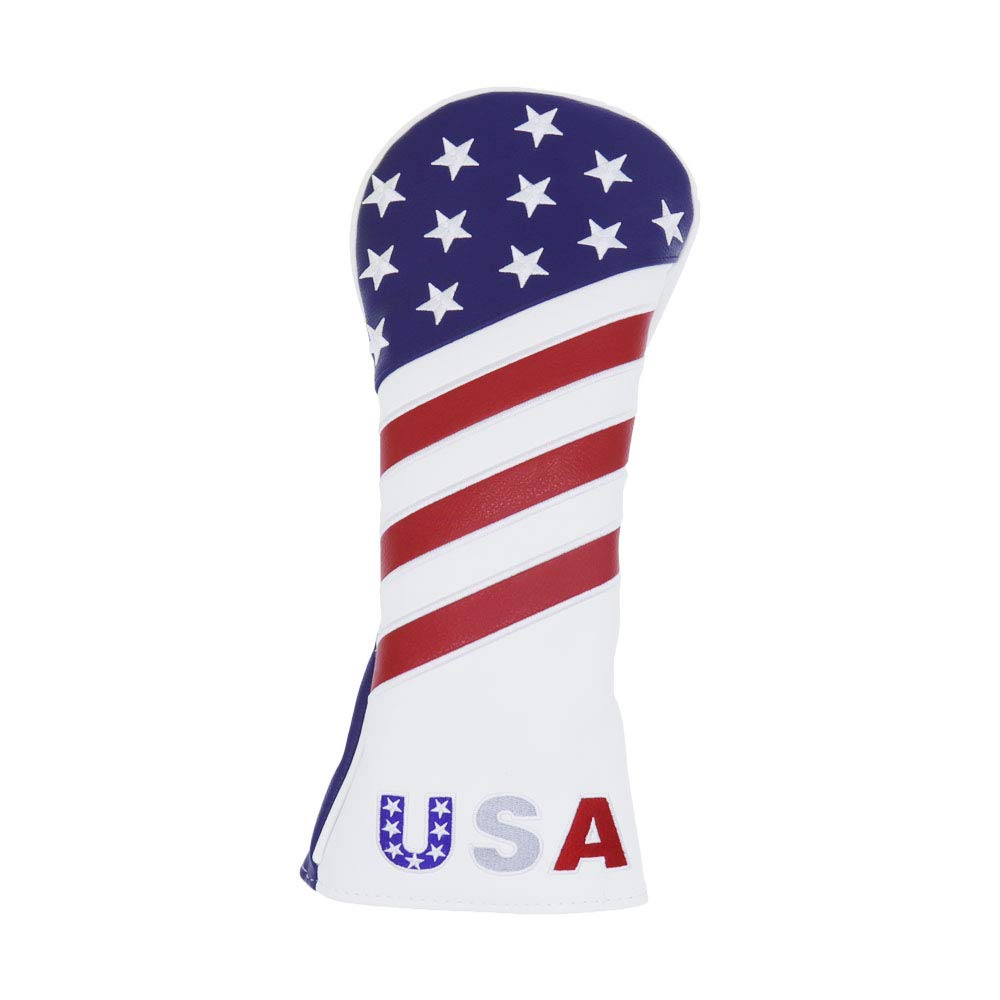 HISTAR USA Flag Driver Cover Golf Headcover for Taylormade Odyssey