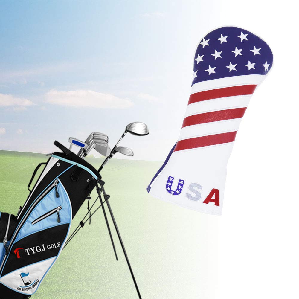 HISTAR USA Flag Driver Cover Golf Headcover for Taylormade Odyssey