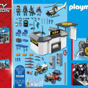 Playmobil Take Along Tactical Unit Headquarters