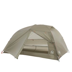 big agnes copper spur hv ul backpacking tent, 2 person (olive green)