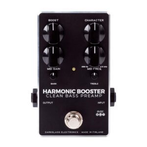 darkglass harmonic booster bass preamp pedal