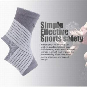 Ankle Brace, for Running, Arthritis, Pain Relief, Arch Support, Sports Injuries and Recovery, Adjustable Breathable Nylon Elastic Material Anti-Sprain Ankle Protector Fits All Men Women