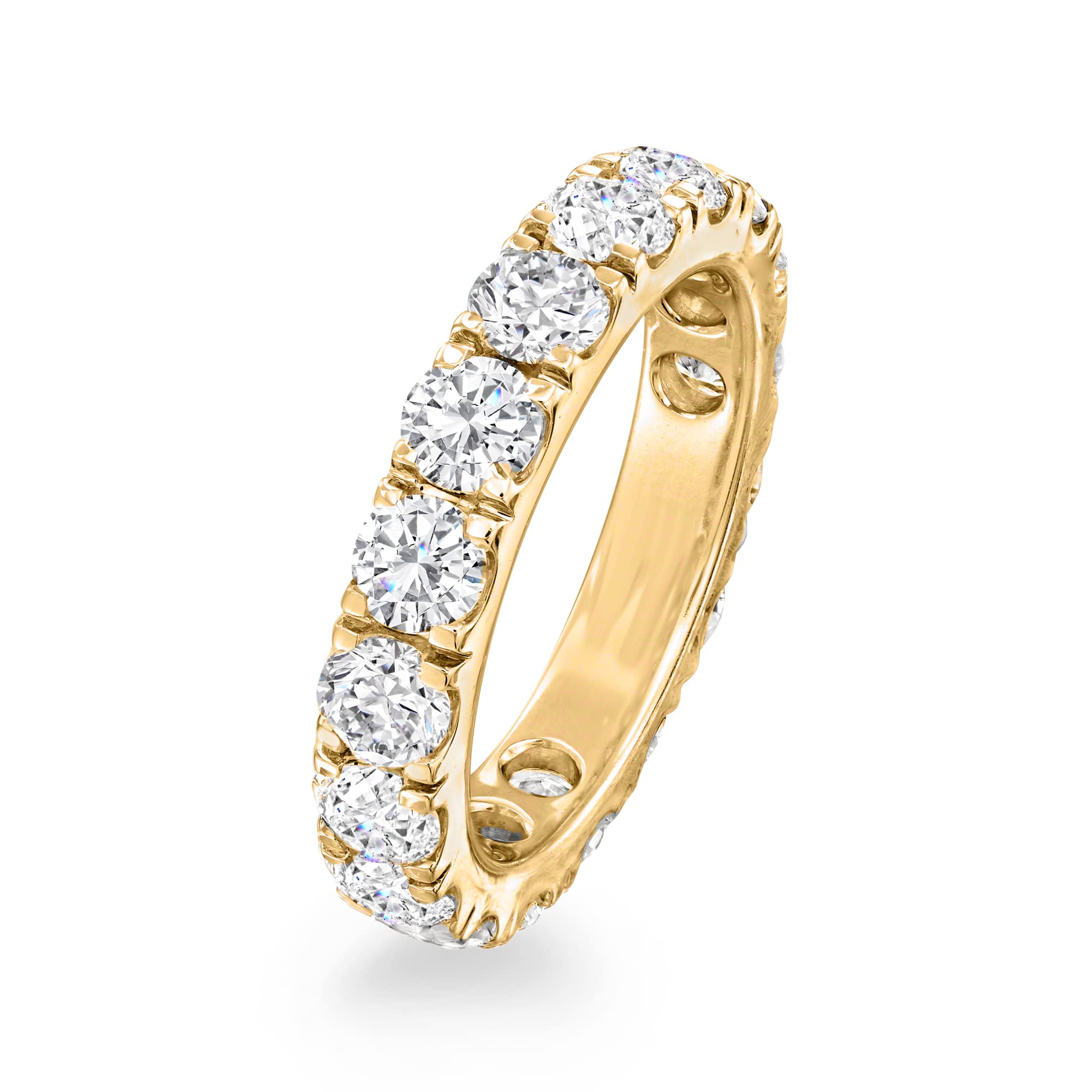 Ross-Simons Diamond Eternity Band Made in 14kt Yellow Gold