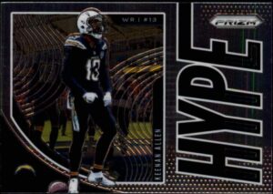 2019 painin prizm hype #12 keenan allen los angeles chargers official nfl football trading card in raw (nm or better) condition