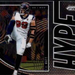 2019 Painin Prizm Hype #5 J.J. Watt Houston Texans Official NFL Football Trading Card in Raw (NM or Better) Condition