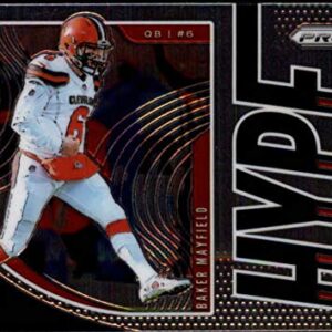 2019 Prizm NFL Hype #11 Baker Mayfield Cleveland Browns Official Panini Football Trading Card