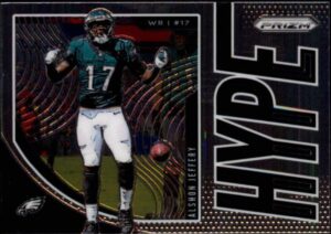 2019 prizm nfl hype #15 alshon jeffery philadelphia eagles official panini football trading card