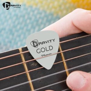 Gravity Acrylic Variety Pack Guitar Picks | Polished Bevels, Brighter, Louder Sound & Tighter Grip| Available in Different Packs - Made in the USA