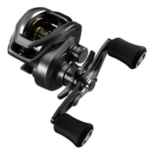 tempo vertix lp, high-tech innovative baitcasting reel, 9 + 1 bb, low profile & lightweight, powerful & durable, 6.6:1 gear ratio, great value