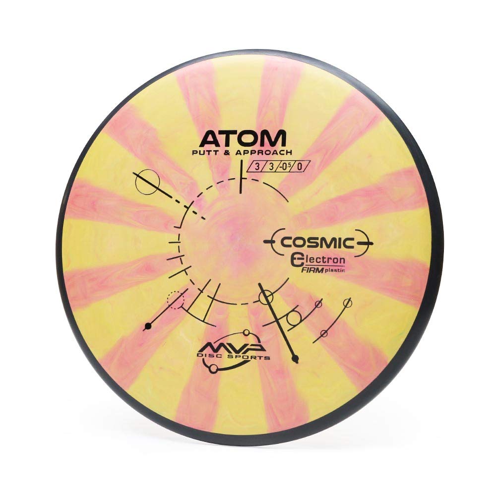 MVP Disc Sports Cosmic Electron Firm Atom Putter Golf Disc [Colors may vary] - 170-175g