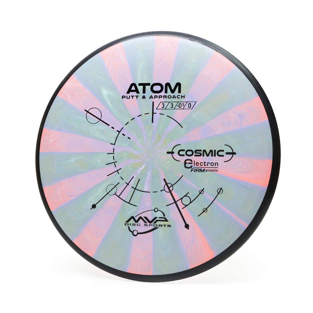 MVP Disc Sports Cosmic Electron Firm Atom Putter Golf Disc [Colors may vary] - 170-175g