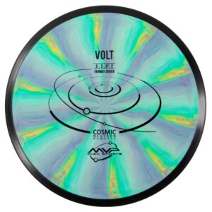 mvp disc sports cosmic neutron volt disc golf fairway driver (170-175g / colors may vary)