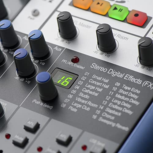 PreSonus StudioLive AR16c 18-Channel USB-C Hybrid Digital/Analog Performance Mixer, Unpowered