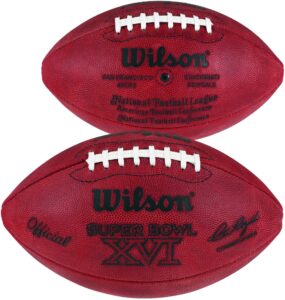 super bowl xvi wilson official game football - nfl balls